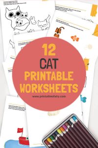 Cat Printable Activities For Kids - The Printables Fairy