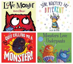 17 Monster Books for Kids - The Printables Fairy