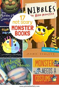 17 Monster Books for Kids - The Printables Fairy