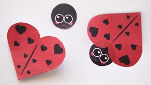Ladybug Corner Bookmark - Paper Craft for Kids - The Printables Fairy