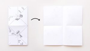 How to Make a Cootie Catcher (Printable Template) - The Printables Fairy
