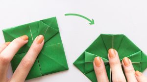 How to Make an Origami Spinning Top - The Printables Fairy