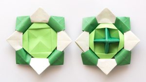 How to Make an Origami Spinning Top - The Printables Fairy