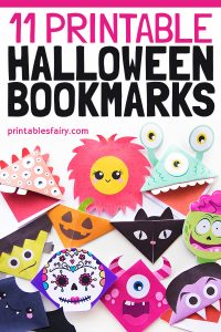 11 Best Halloween Corner Bookmarks - The Printables Fairy
