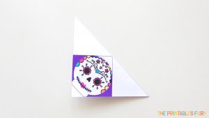 Sugar Skull Bookmark - Day of the Dead Craft - The Printables Fairy