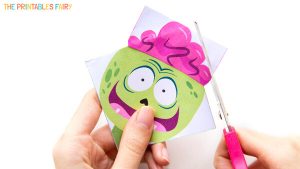 Zombie Bookmarks (Printable Template) - The Printables Fairy