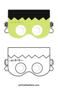 Printable Halloween Masks for Kids - The Printables Fairy