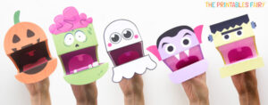 Printable Halloween Puppets - The Printables Fairy