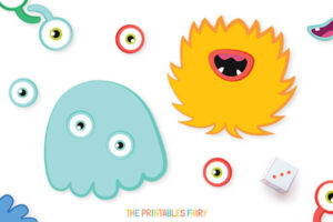 Build a Monster {Printable Game} - The Printables Fairy