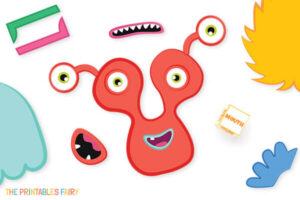 Build a Monster {Printable Game} - The Printables Fairy