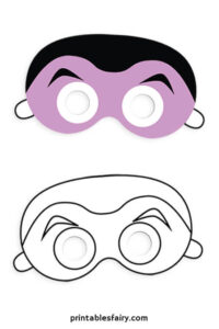 Printable Halloween Masks for Kids - The Printables Fairy