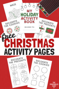 Christmas Activity Book {Free Printable} - The Printables Fairy