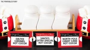 Hot Cocoa Bar {Free Printables} - The Printables Fairy