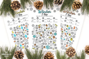 Winter I Spy [Free Printable] - The Printables Fairy