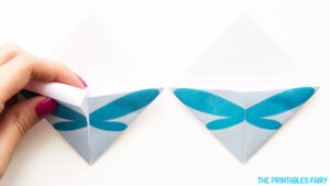 Dragonfly Corner Bookmark - The Printables Fairy