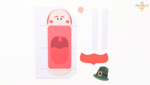 Leprechaun Paper Puppet for St Patrick’s Day - The Printables Fairy