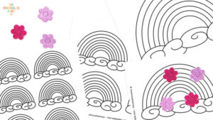 Free Printable Rainbow Templates - The Printables Fairy