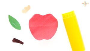 DIY Apple Bookmark Corner - The Printables Fairy