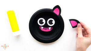 Paper Plate Bat Craft - The Printables Fairy