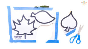 Leaf Suncatcher Craft - The Printables Fairy