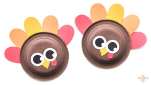 Paper Plate Turkey Craft - The Printables Fairy