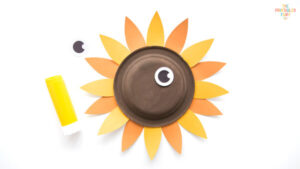 Paper Plate Sunflower Craft - The Printables Fairy