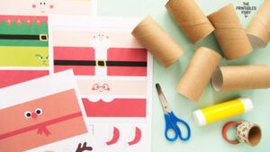 Christmas Toilet Paper Roll Crafts - The Printables Fairy
