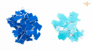 Torn Paper Snowflake Craft - The Printables Fairy