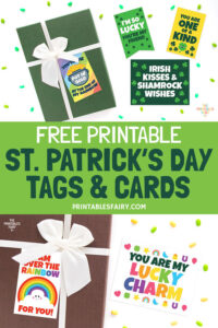 Free Printable St. Patrick’s Day Gift Tags - The Printables Fairy