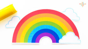 Rainbow Mobile Craft - The Printables Fairy