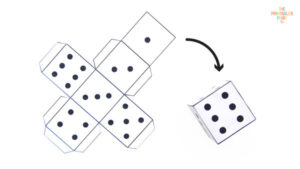 Roll a Rainbow Game - The Printables Fairy