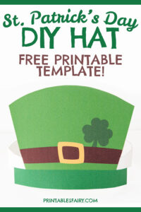 St. Patrick’s Day Hat (Free Template) - The Printables Fairy
