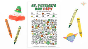 St. Patrick’s Day I Spy Game [Free Printable] - The Printables Fairy