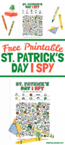 St. Patrick’s Day I Spy Game [Free Printable] - The Printables Fairy