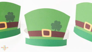 St. Patrick’s Day Hat (Free Template) - The Printables Fairy