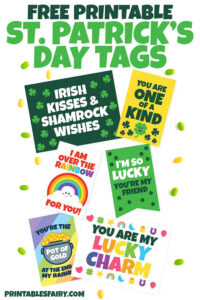 Free Printable St. Patrick’s Day Gift Tags - The Printables Fairy