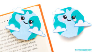 Earth Day Bookmark - The Printables Fairy