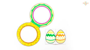 Printable Easter Egg Paper Toy - The Printables Fairy