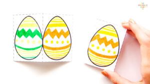 Printable Easter Egg Paper Toy - The Printables Fairy