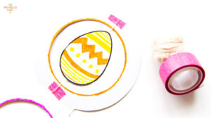 Printable Easter Egg Paper Toy - The Printables Fairy