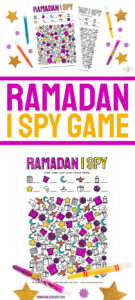 Free Printable I Spy Ramadan Activity - The Printables Fairy