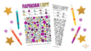 Free Printable I Spy Ramadan Activity - The Printables Fairy