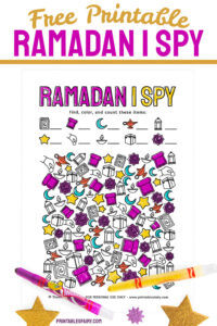 Free Printable I Spy Ramadan Activity - The Printables Fairy