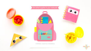 Back to School Playdough Mats {Free Printables} - The Printables Fairy