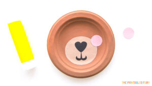 Paper Plate Bear - The Printables Fairy