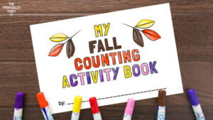 Fall Counting Book For Kids {Free Printable} - The Printables Fairy