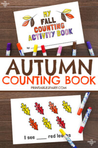 Fall Counting Book For Kids {Free Printable} - The Printables Fairy