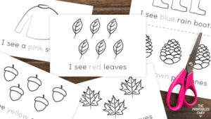 My Book Of Fall Colors {Free Printable For Kids} - The Printables Fairy