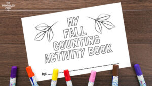 Fall Counting Book For Kids {Free Printable} - The Printables Fairy