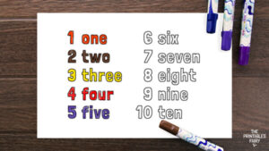 Fall Counting Book For Kids {Free Printable} - The Printables Fairy